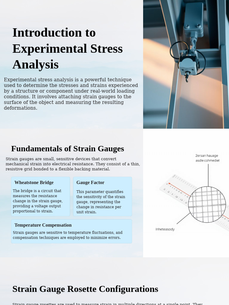 Introduction To Experimental Stress Analysis | PDF | Stress (Mechanics ...