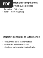Initiation Informatique Débutants | PDF