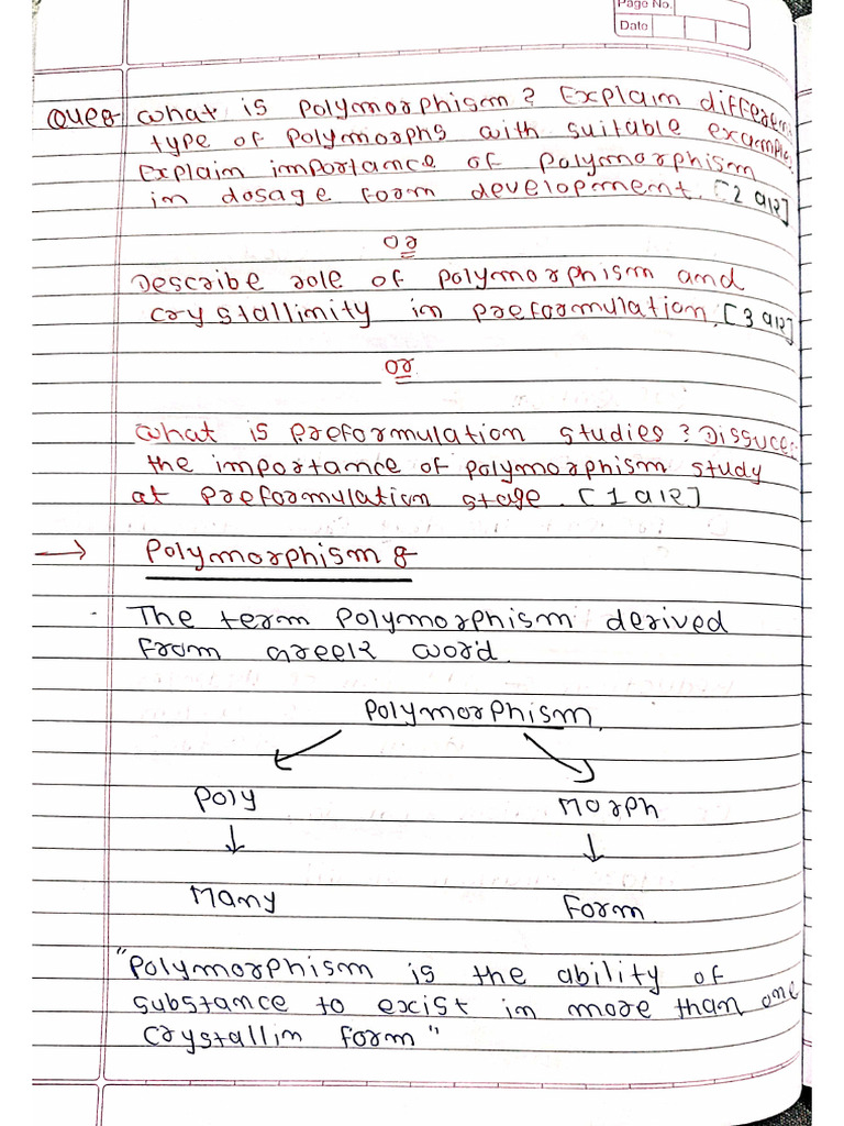 Polymorphism Study in Pre Formulation and Crystallinity | PDF