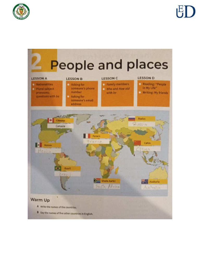 Workbook Unit 2 | PDF