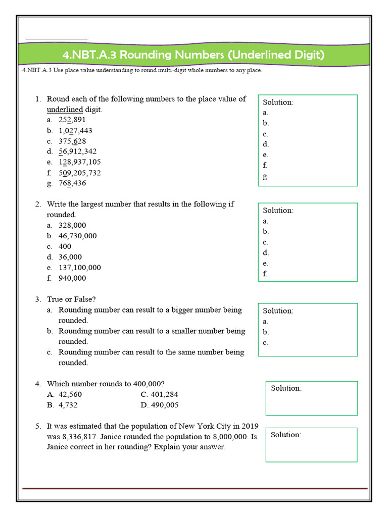Multiplication Patterns Solve The Unknown | PDF | Dogs