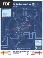 Great Northern Route Map | PDF | Rail Transport | Public Transport