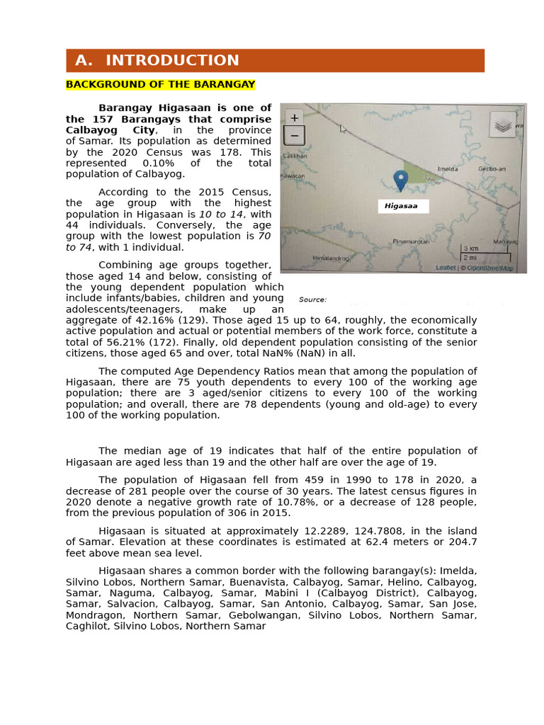 Background of The Barangay | PDF