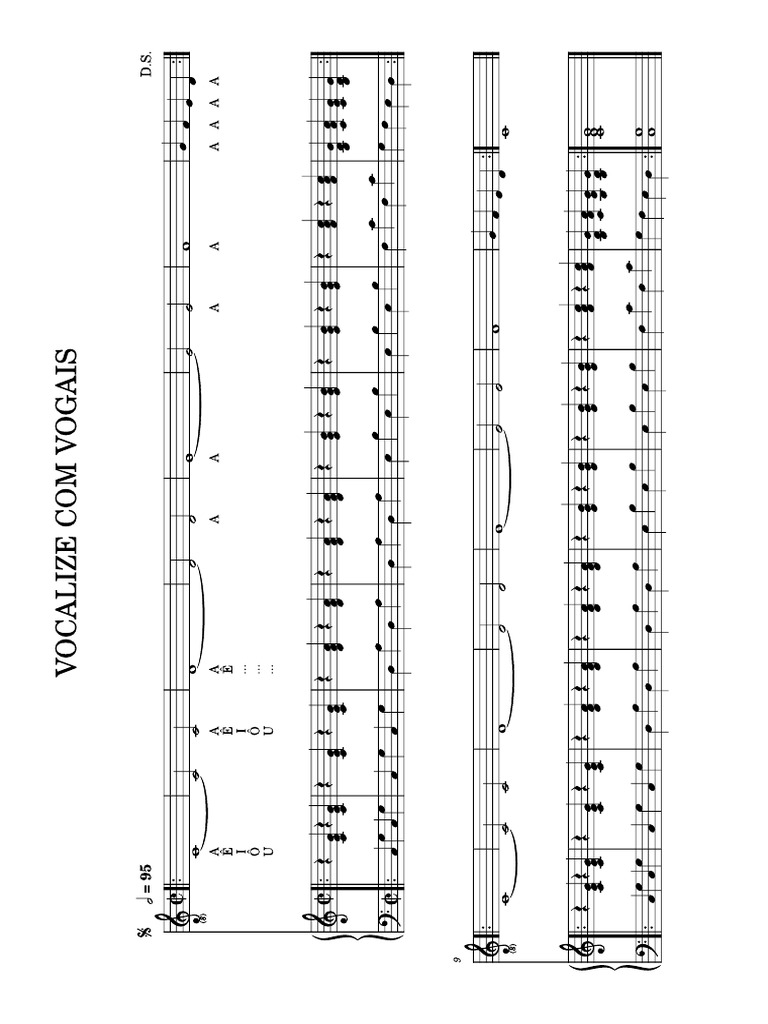 Vocalize Com Vogais | PDF