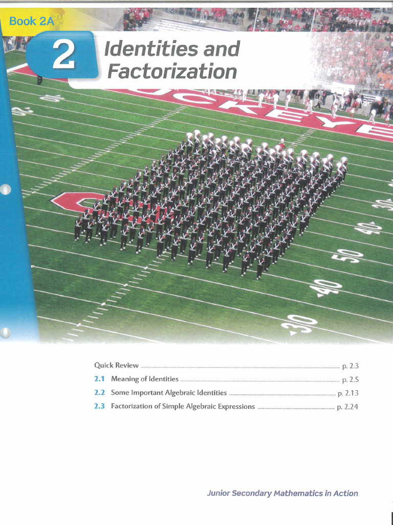 Ch2 Identities and Factorization | PDF