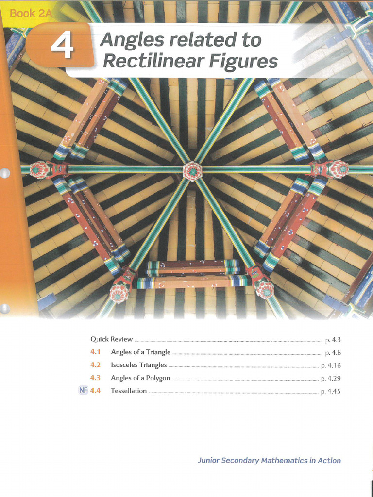 Ch4 Angles Related To Rectilinear Figures | PDF