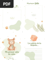 Libro de Recuerdos Bebé en A4 | PDF