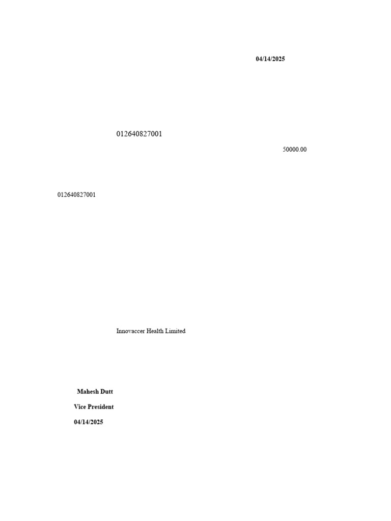 Cash Margin Template | PDF