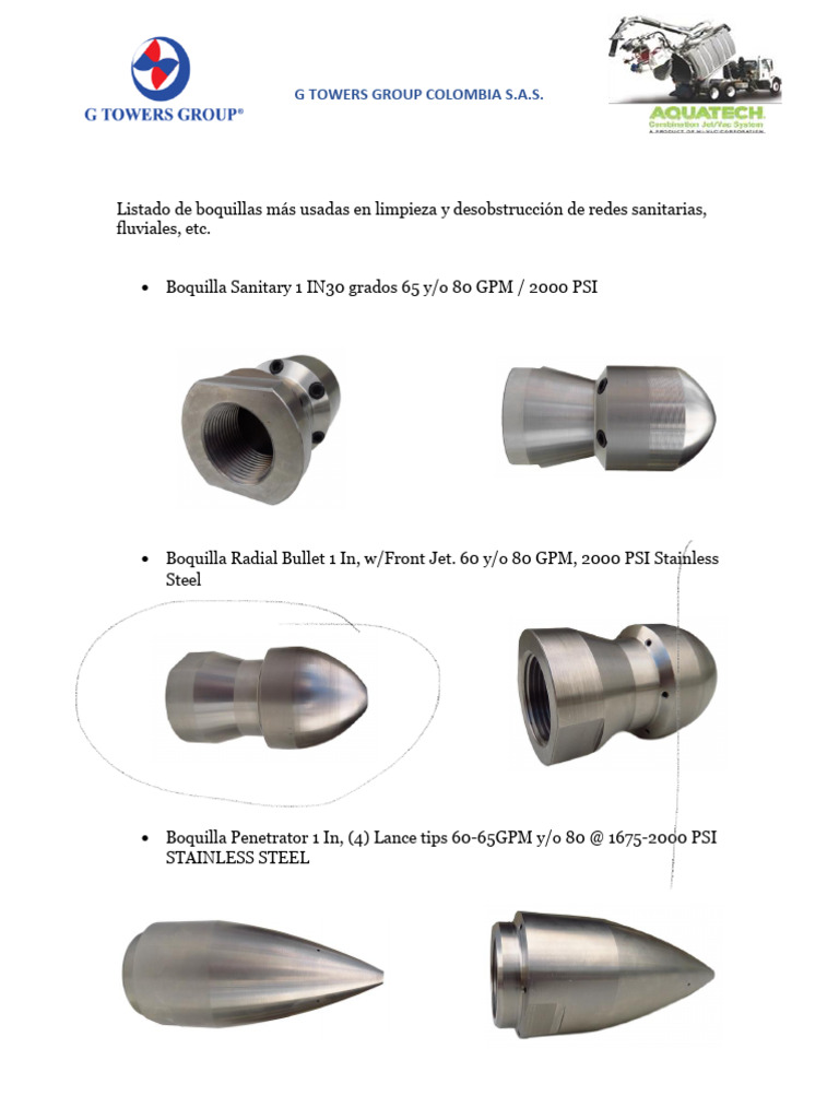 Gtower Listado | PDF