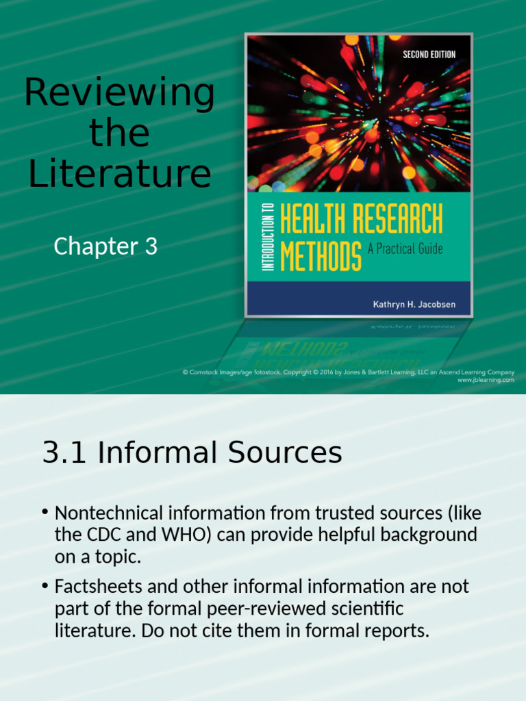 Slid CH03 | PDF | Pub Med | Open Access