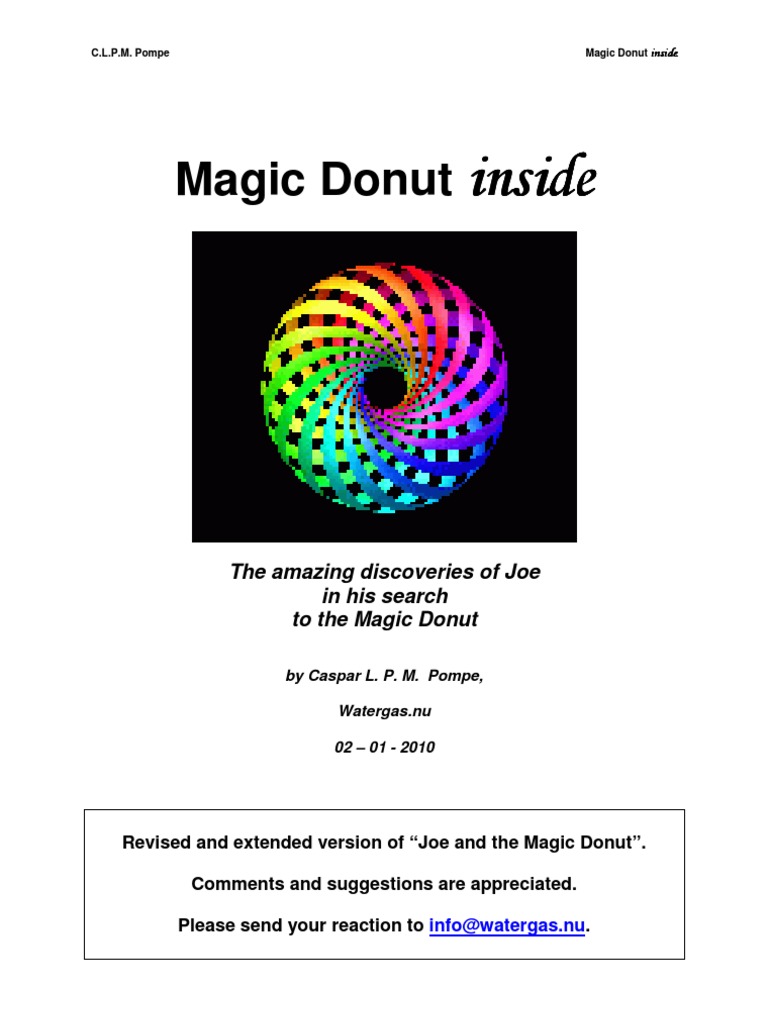 Magic Donut Inside - 100102 | PDF | Adenosine Triphosphate | Adenosine ...