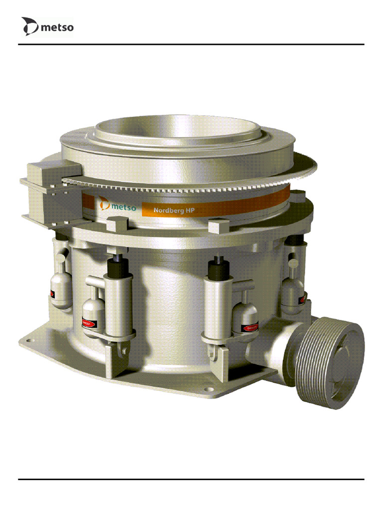 Metso HP400 Crusher Parts Manual | PDF | Piston | Screw