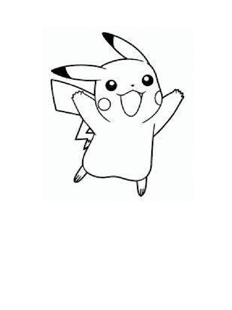 Picachu Colorear | PDF