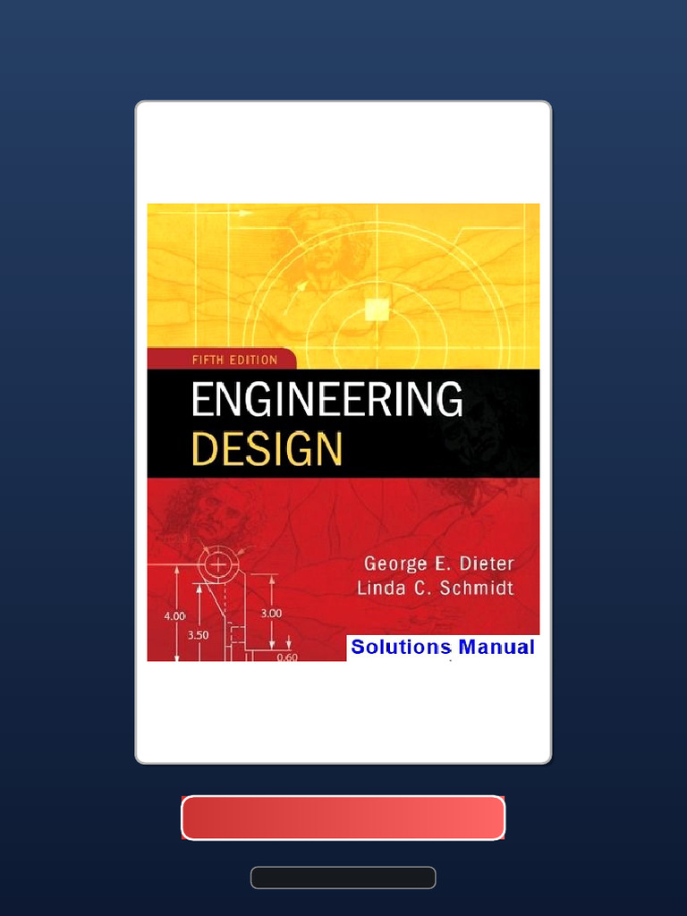 Engineering Design 5th Edition Dieter Digital Access | PDF | Educational Assessment