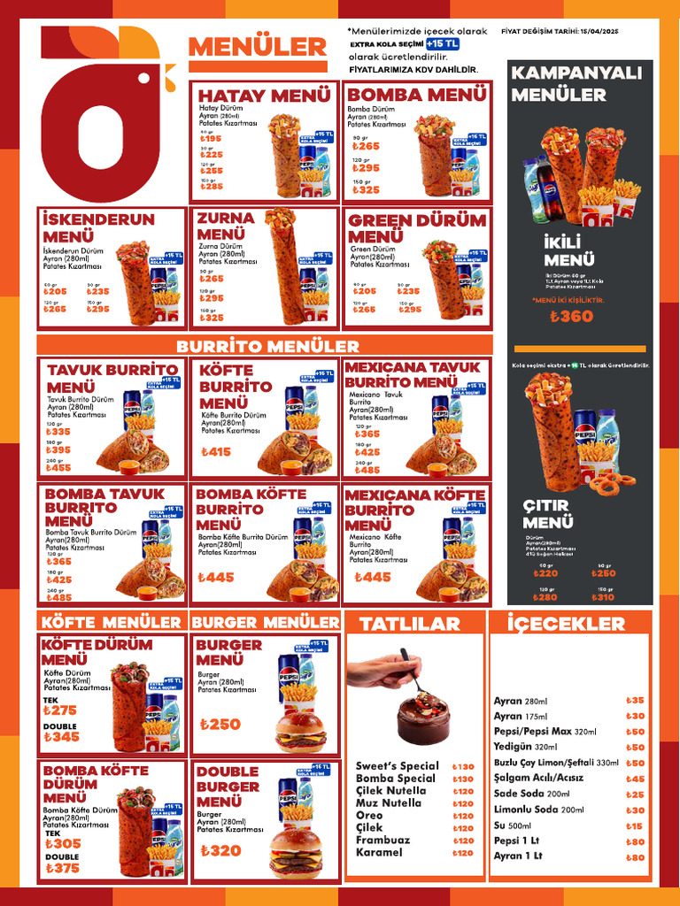 Masa Menu For Web Site | PDF