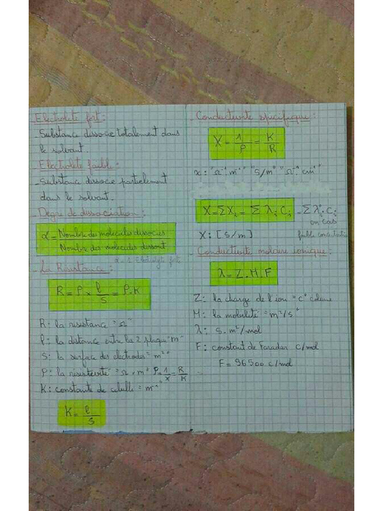 Résumé2 Électrochimie | PDF