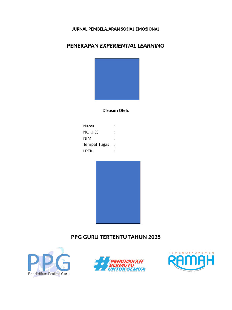 Jurnal Pembelajaran Sosial Emosional Penerapan Experiential Learning | PDF