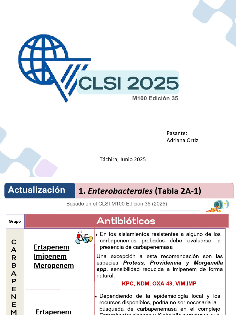 Clsi Actualizaciones | PDF | Inmunología | Especialidades Medicas