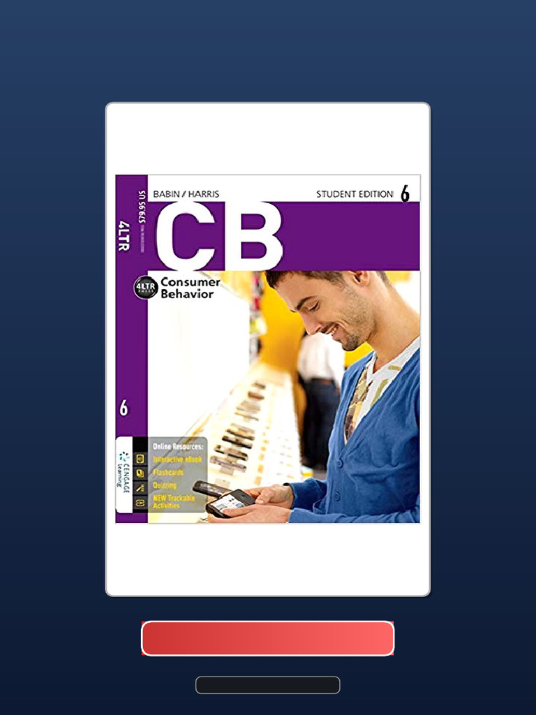 CB6 6th Edition Barry J Babin Eric Harris Digital Access | PDF ...