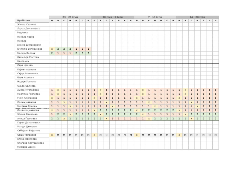 Ic 8 Hour 24 7 Shift Schedule Template 12231 | PDF