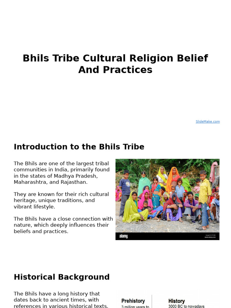 Bhil Tribe: Culture and Beliefs Overview | PDF