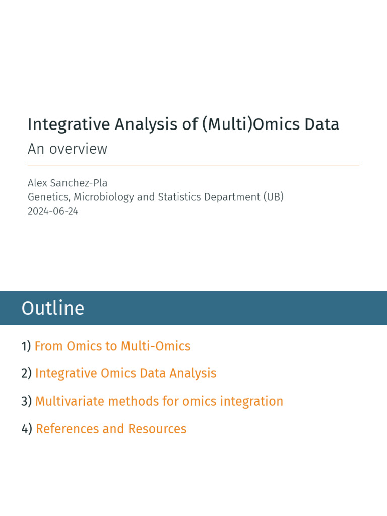 Data Integration Bioinf-Biomed | PDF | Matrix (Mathematics ...