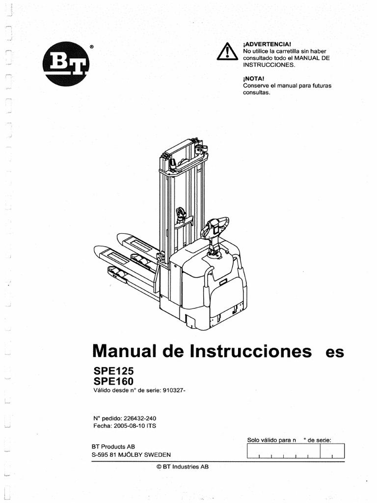 BT Spe 160 User Manual | PDF