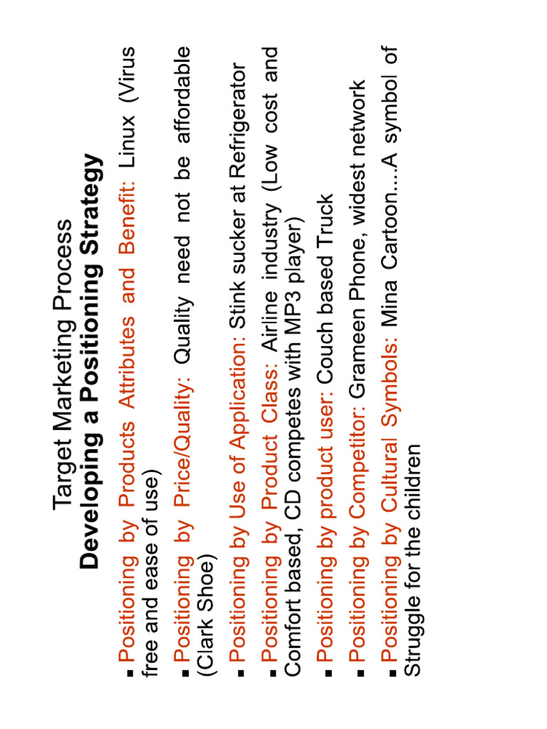 Product Positioning | PDF