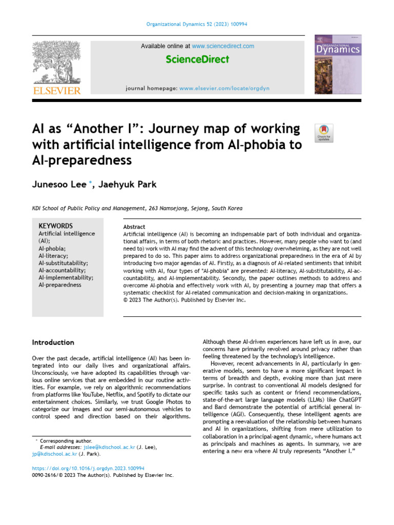 2025 GDLN (1) - Working With AI - Paper.250401 | PDF | Artificial Intelligence | Intelligence ...
