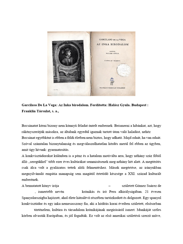 Egridobo Csemegek Az Inka Birodalom | PDF