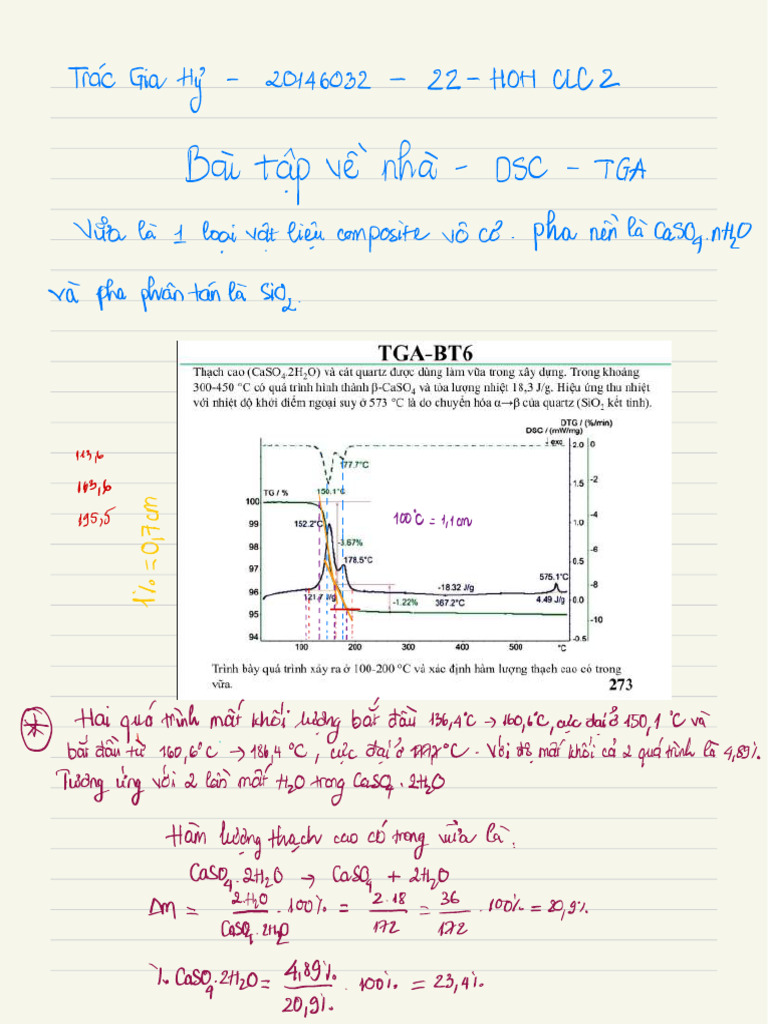 BÀI TẬP DSC-TGA-2-compressed | PDF