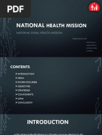 Overview of National Health Programs in India | PDF