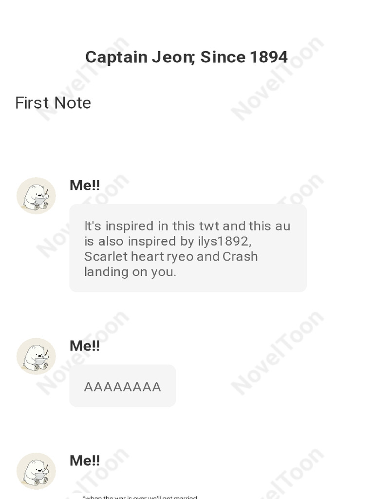 Captain Jeon Since 1894 | PDF