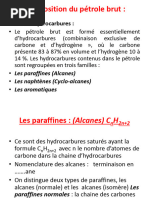 Caractérisation et Composition du Pétrole | PDF | Sulfure | Pétrole