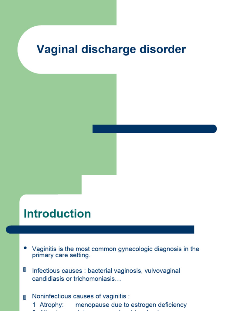 Vaginitis Presentation | PDF | Vagina | Candidiasis
