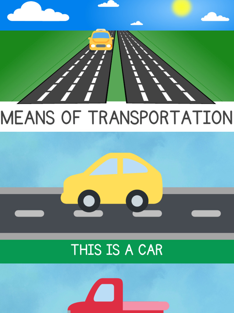 Types of Transportation Explained | PDF