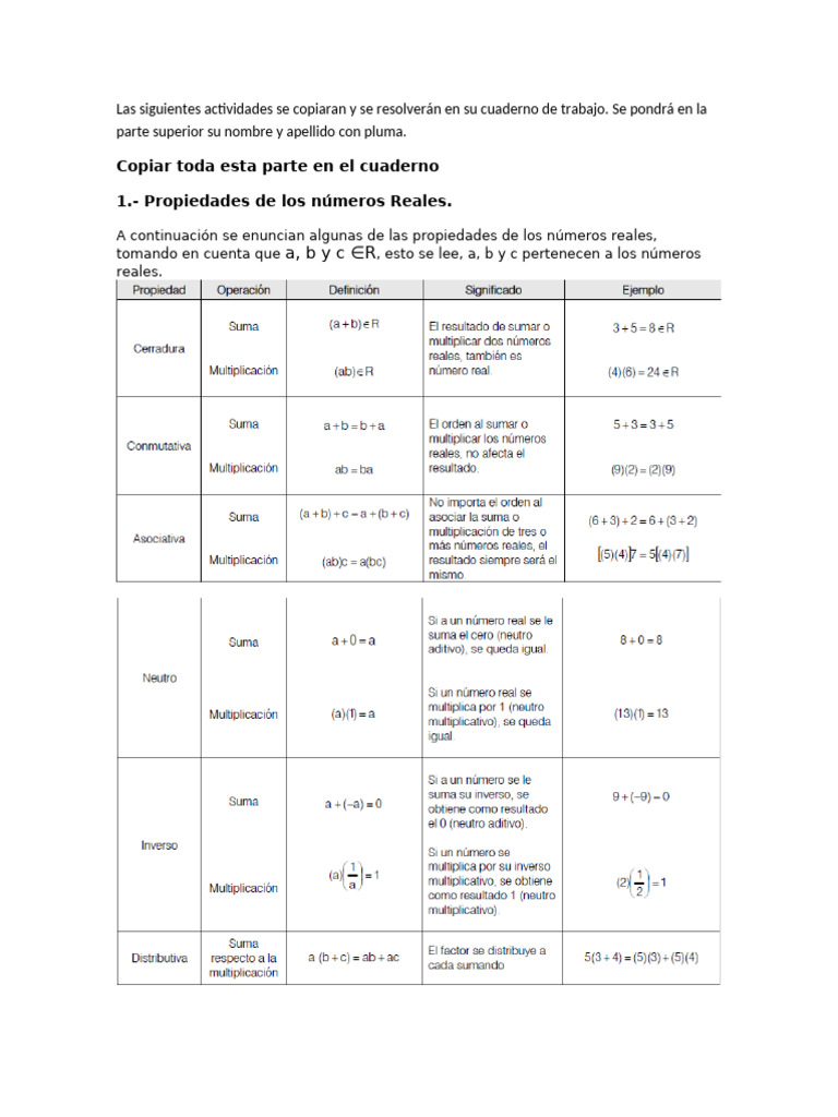 Actividades de Mate Sem 7-11 | PDF