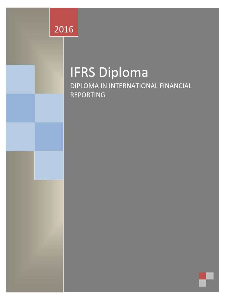 IFRS - Diploma | PDF | International Financial Reporting Standards ...
