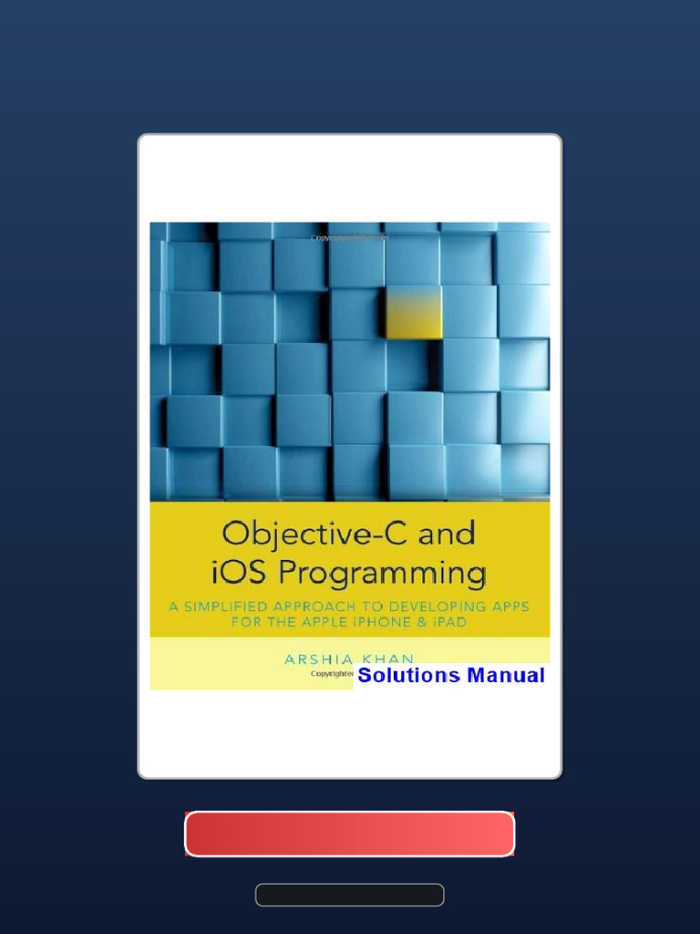 ObjectiveC and IOS Programming A Simplified Approach To Developing Apps For The Apple Iphone and ...