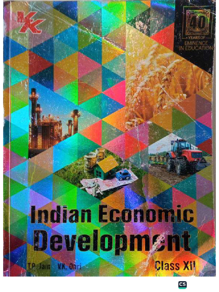 Indian Economic Development Class Xll-Compressed - Compressed | PDF