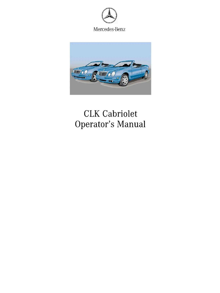 Manual Mercedes | PDF