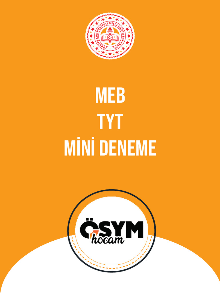 Meb Tyt Mini Deneme 2 | PDF