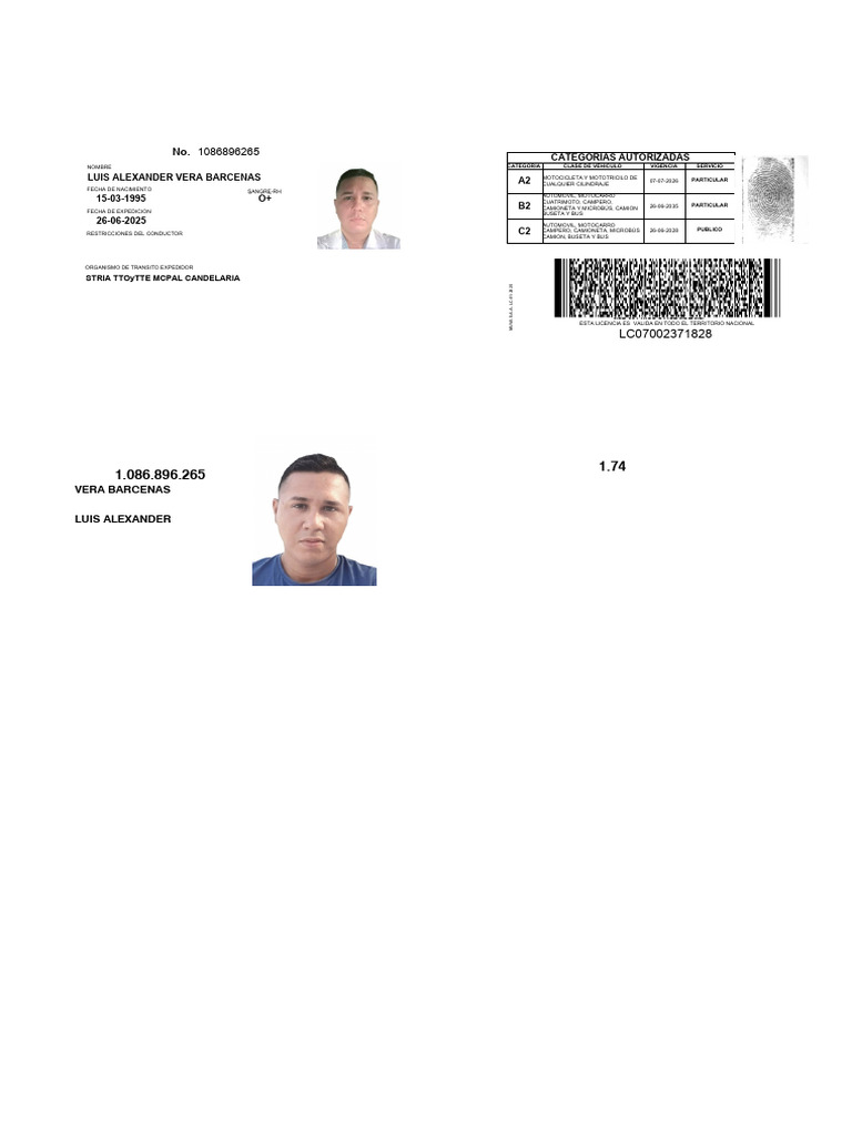 A2b2c2 Luis Vera Duv - Unlocked | PDF | Transporte | Vehículos