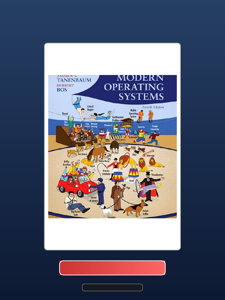 Modern Operating Systems 4th by Tanenbaum Digital Access | PDF ...