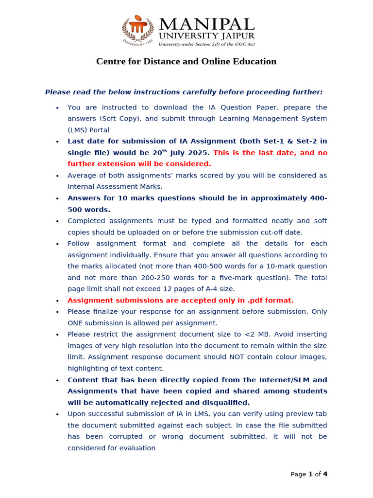 Assignment Indirect Tax DCM2201 BCom Sem4 Set1 & 2 March2025 | PDF