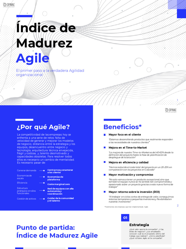 Indice de Madurez Agile | PDF | Economias