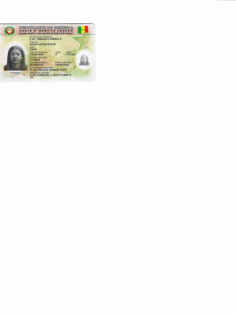 Cni Fatou Diop | PDF