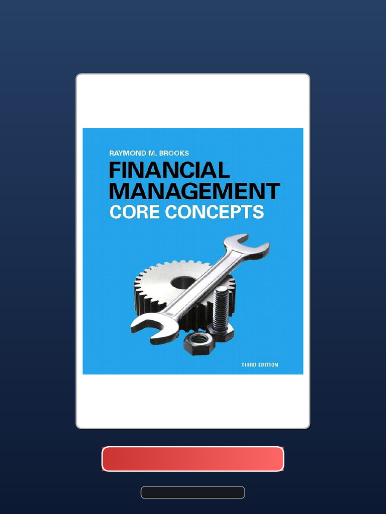 Financial Management Core Concepts 3rd Edition Digital Access | PDF ...
