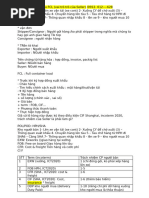 QUY TRÌNH KHO CFS NHẬP KHẨU CÁT LÁI20221025155910 | PDF