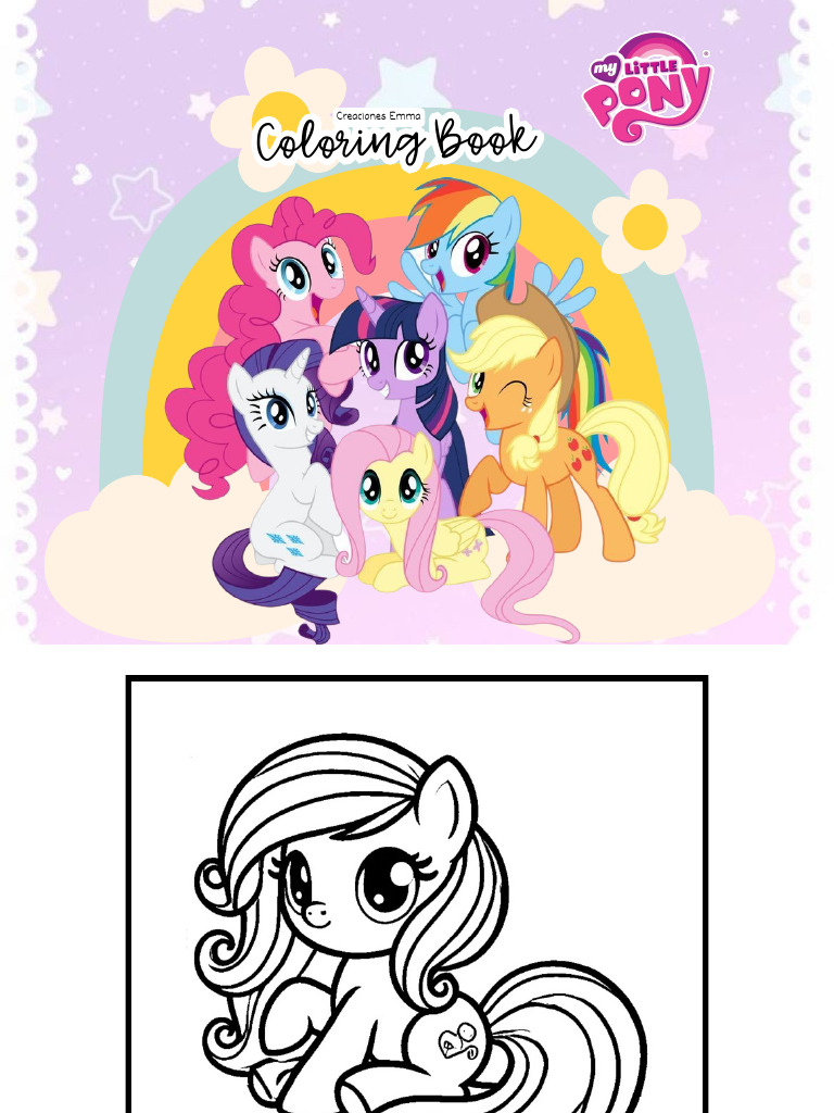 Libro para Colorear My Little Pony | PDF